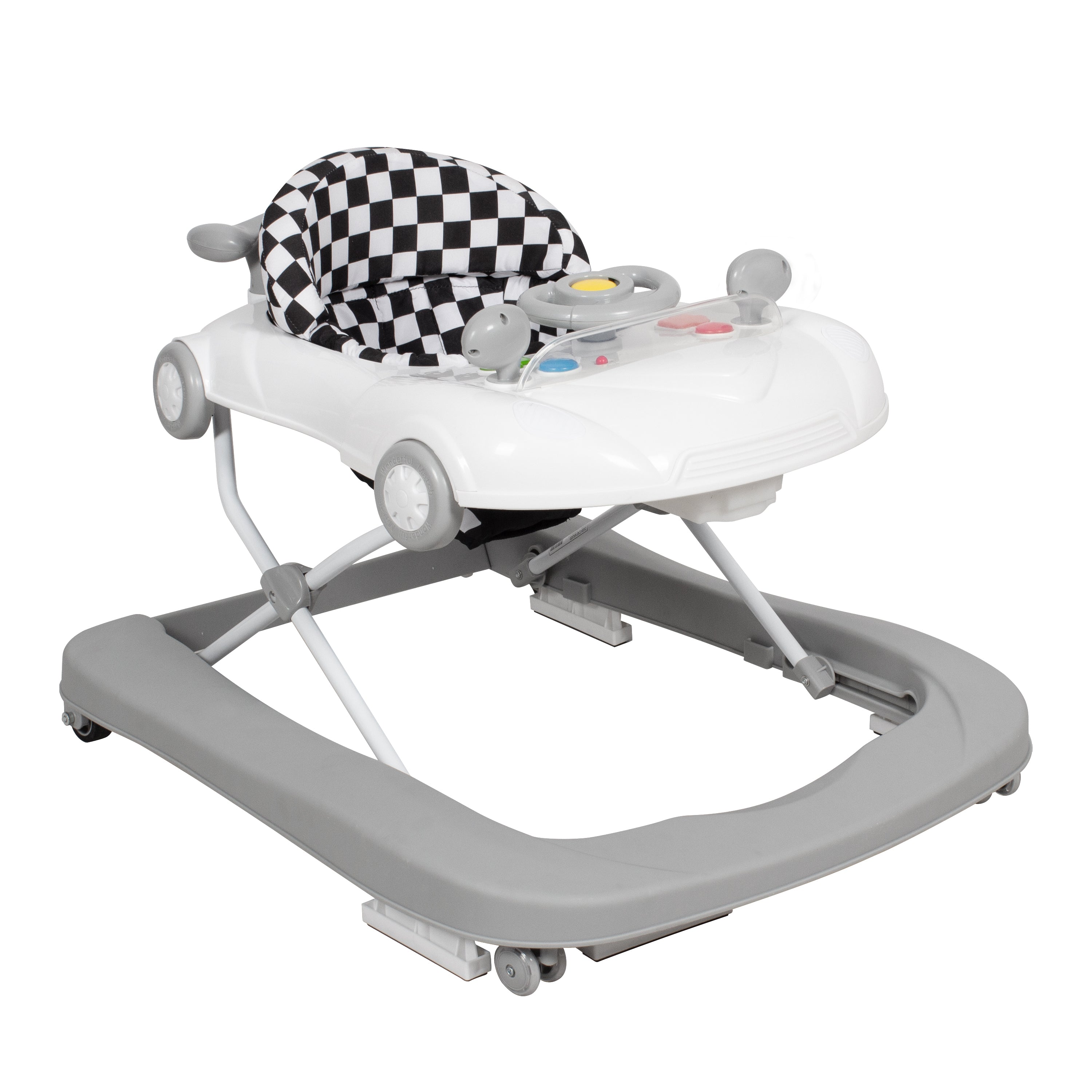 Childcare Dash Race Car Walker With Adjustable Height & Pushing Mode ...